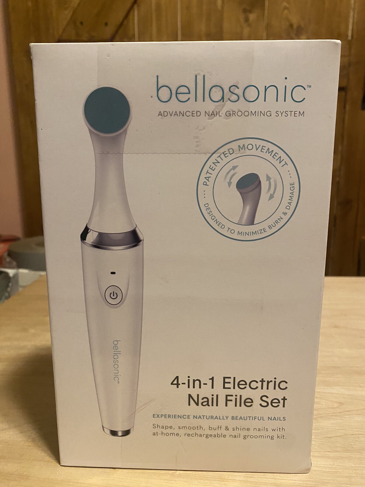 Bellasonic Advanced Nail Grooming System 4-in-1 Electric File Set ...