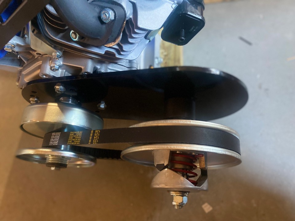 420CC BLAST LED GO KART Torque converter 40 Series Kit 420CC Honda GX ...