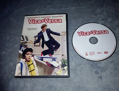 Vice Versa DVD fred savage, judge reinhold *super RARE oop 43396037663 ...