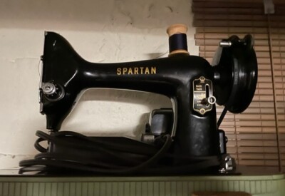 1960 Black Spartan 192K Singer Sewing Machine | eBay