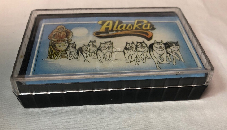 Vintage State of Alaska Playing Cards Factory Sealed - Made In British ...