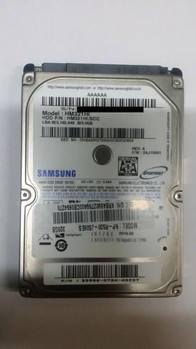 disco duro 2.5 320gb samsung HM321HI - RIESGO | eBay