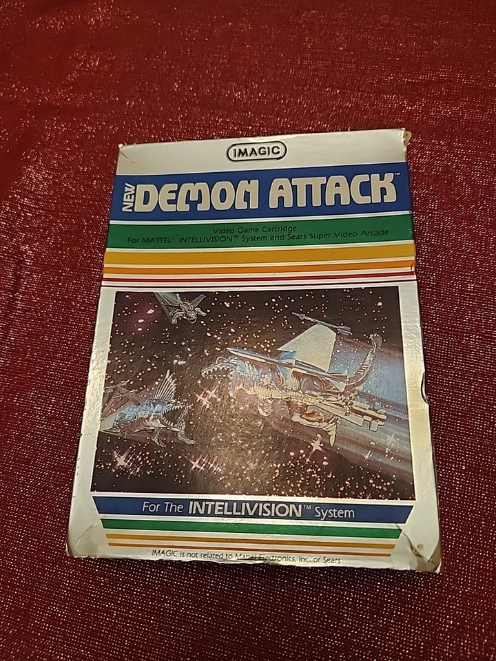 Demon Attack (Intellivision) ⭐ Includes Game,Manual, 1 Overlay & Box | eBay
