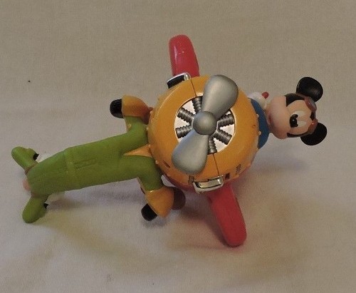 Vintage (2000) Mickey Mouse/Goofy Airplane Kids Toy-Disney/Mattell | eBay
