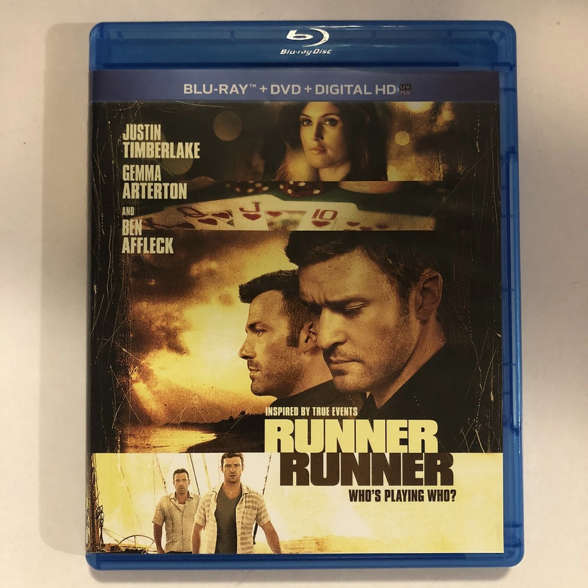 Runner Runner Blu Ray Cover