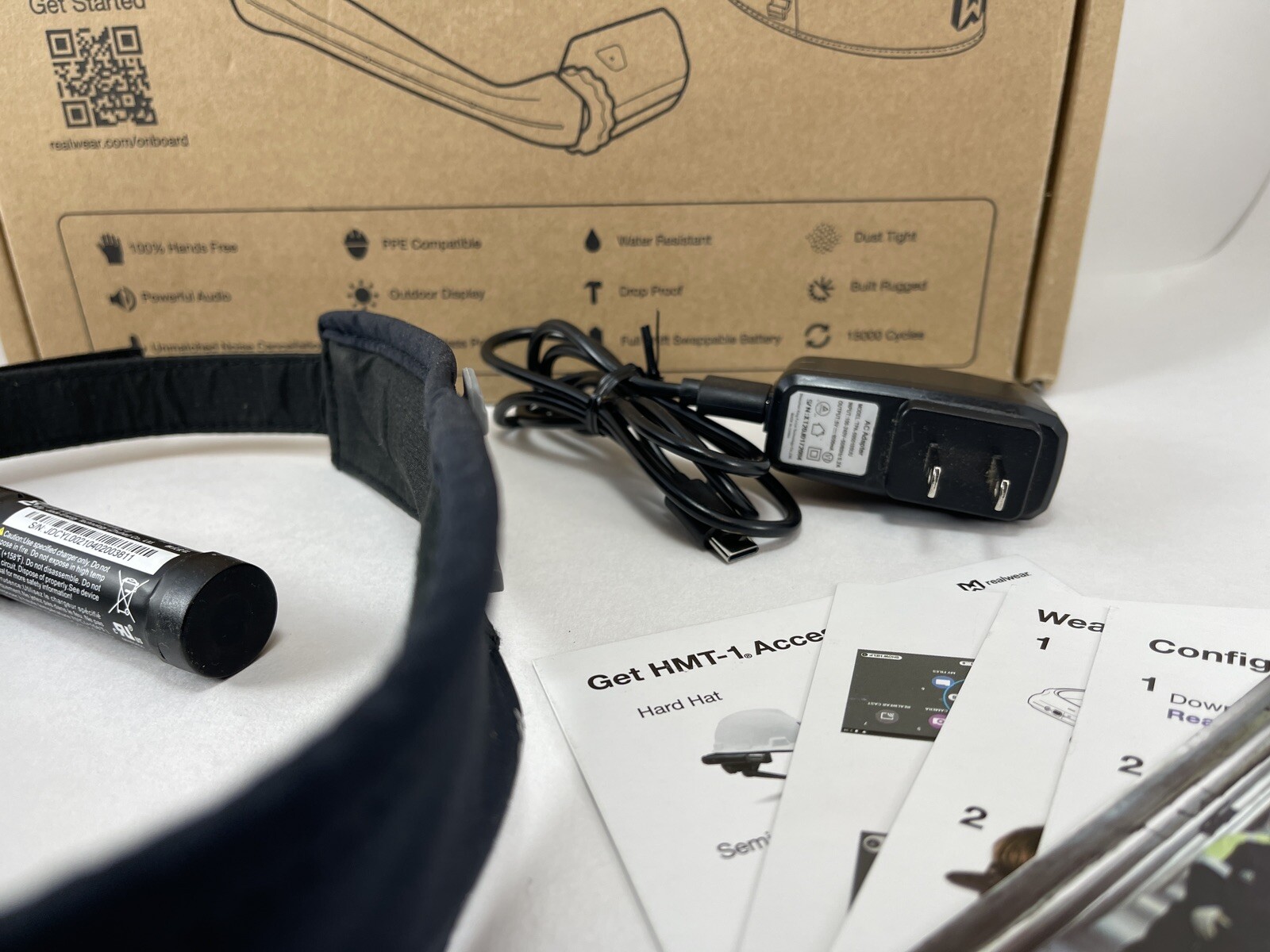 RealWear HMT-1 T1100G Wearable Tablet Computer Headset. In Excellent ...