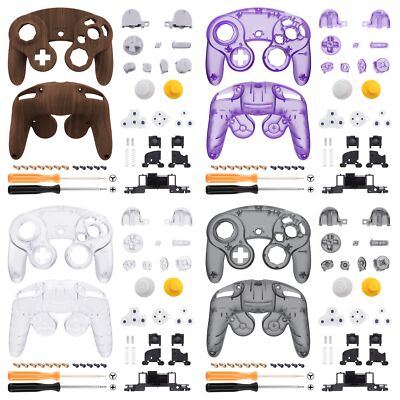 Housing Shell Cover Button Joystick Replacement For Nintendo GameCube ...