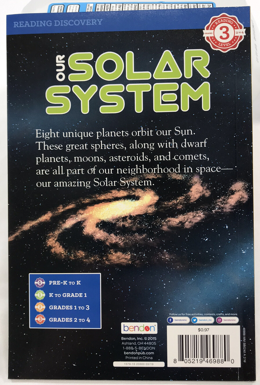 Solar System 3rd Grade Books