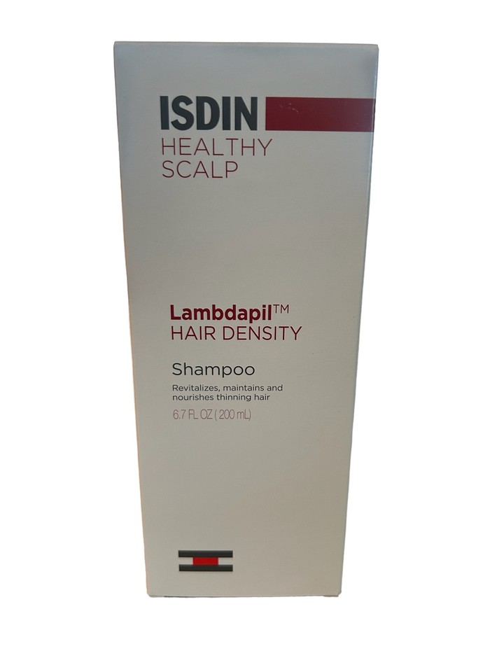 ISDIN HEALTHY SCALP SHAMPOO, LAMBDAPIL HAIR DENSITY 6.7oz/200ml New ...