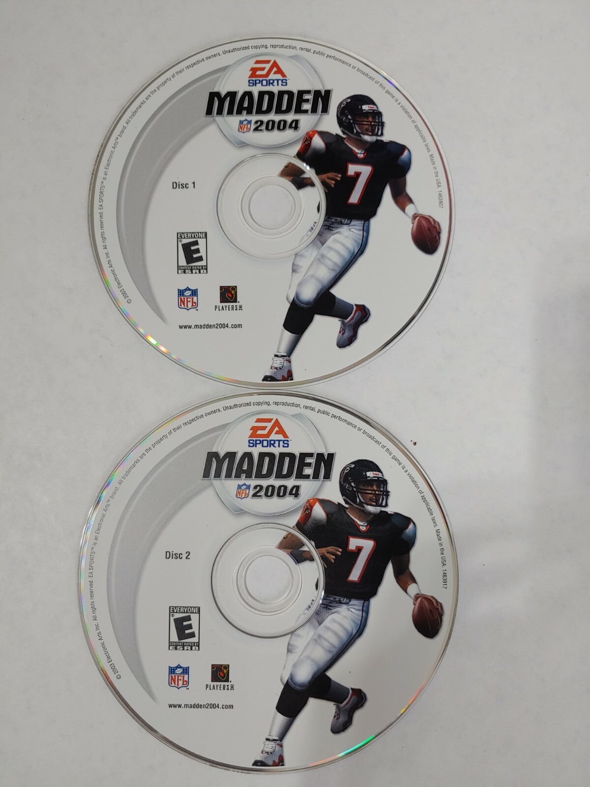 Madden 2004 disc 1 and 2 NOT Tested | eBay