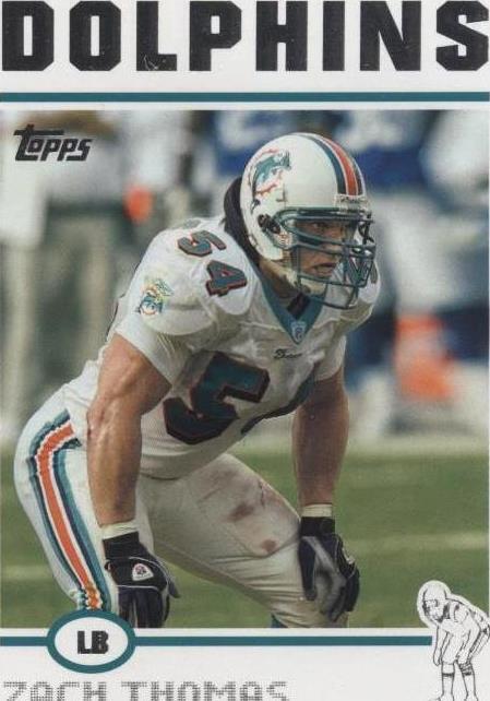 2004 Topps - Zach Thomas #91 for sale online | eBay