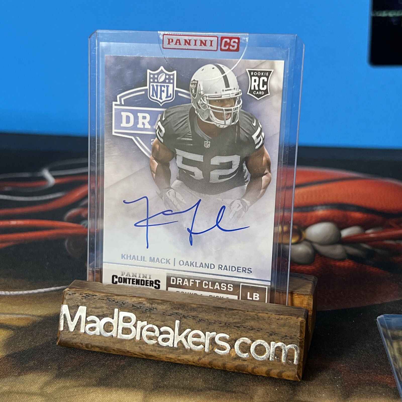 2014 Contenders Draft Class Khalil Mack Auto Autograph! | eBay