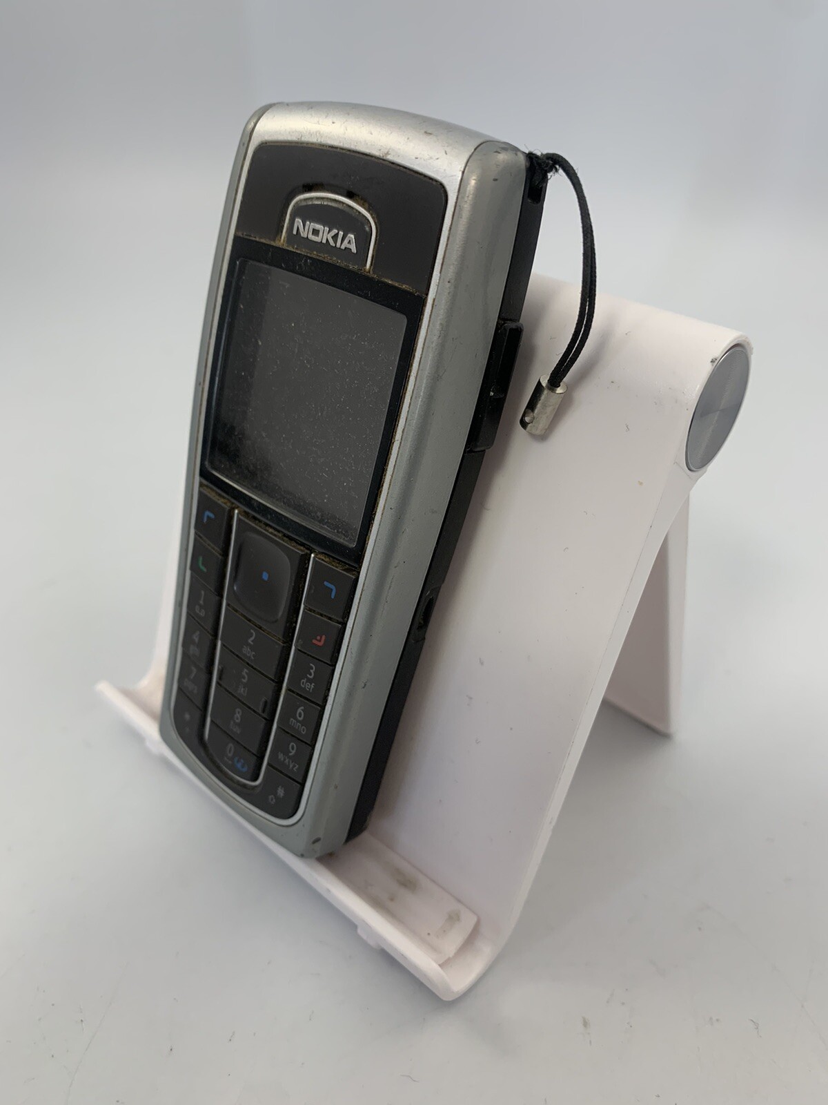 Nokia 6230i Silver Orange Network 32MB Storage MMC Mobile Button Phone ...