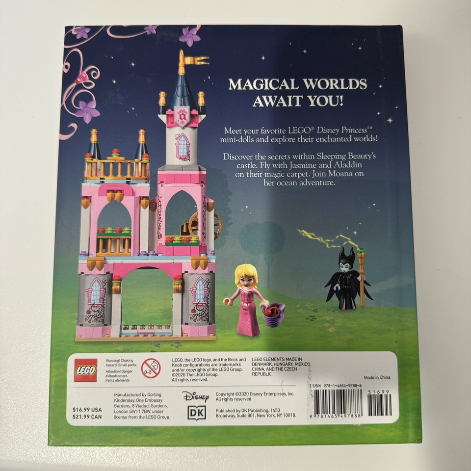 Lego Disney Princess Enchanted Treasury, Hardcover & Rapunzel's Lantern ...