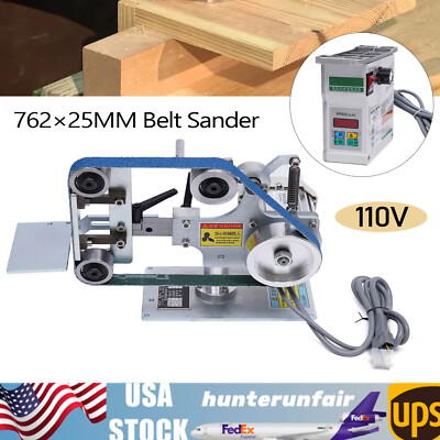 Belt Sander Bench Grinder Knife Sharpener with Large Table Polishing ...