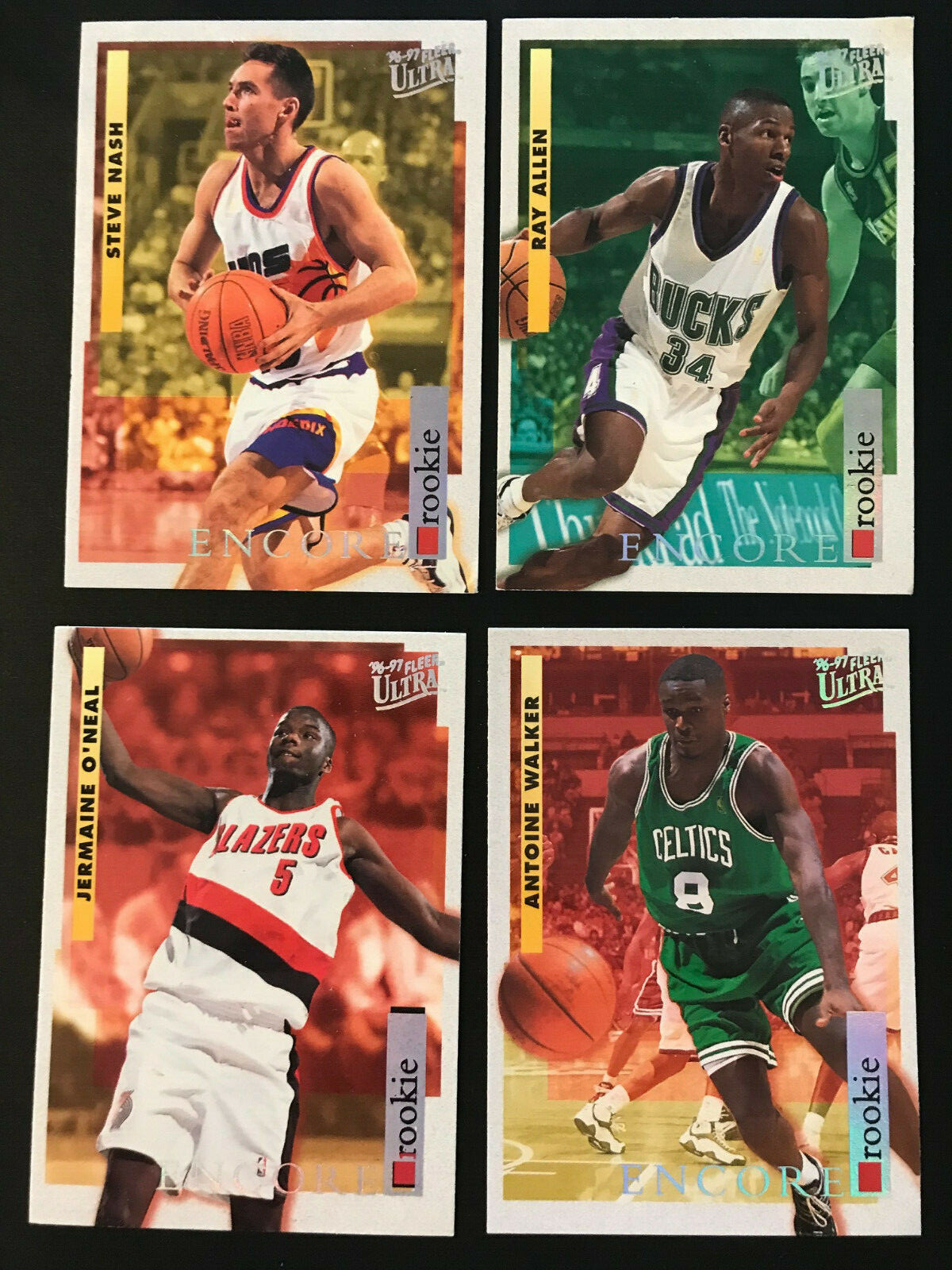 1996-97 Fleer Ultra - Encore Rookies #265 Ray Allen (RC) for sale ...