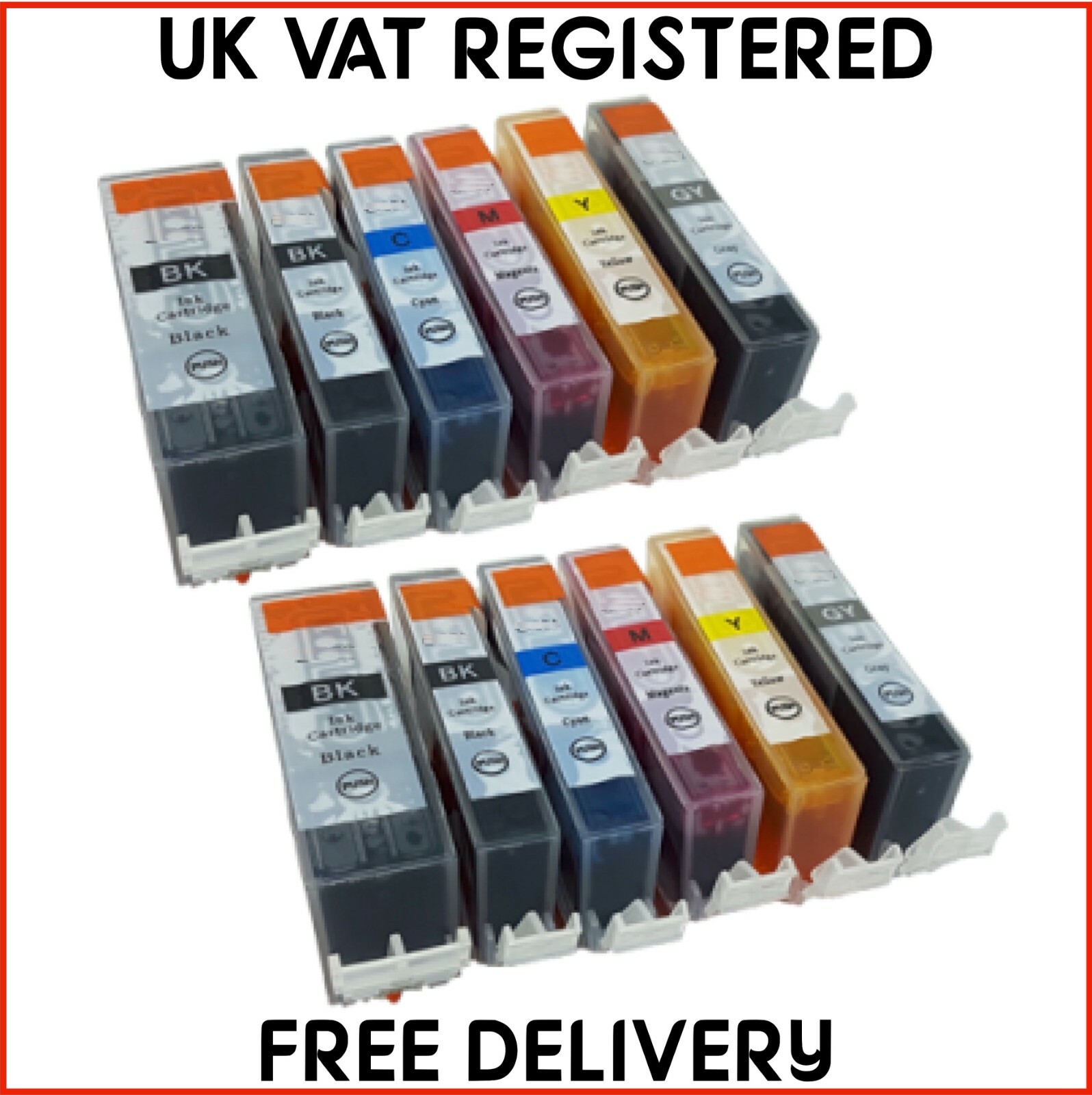 525XL & 526XL Ink Cartridges For Canon MG5300 MG5340 MG5350 MG5350S ...
