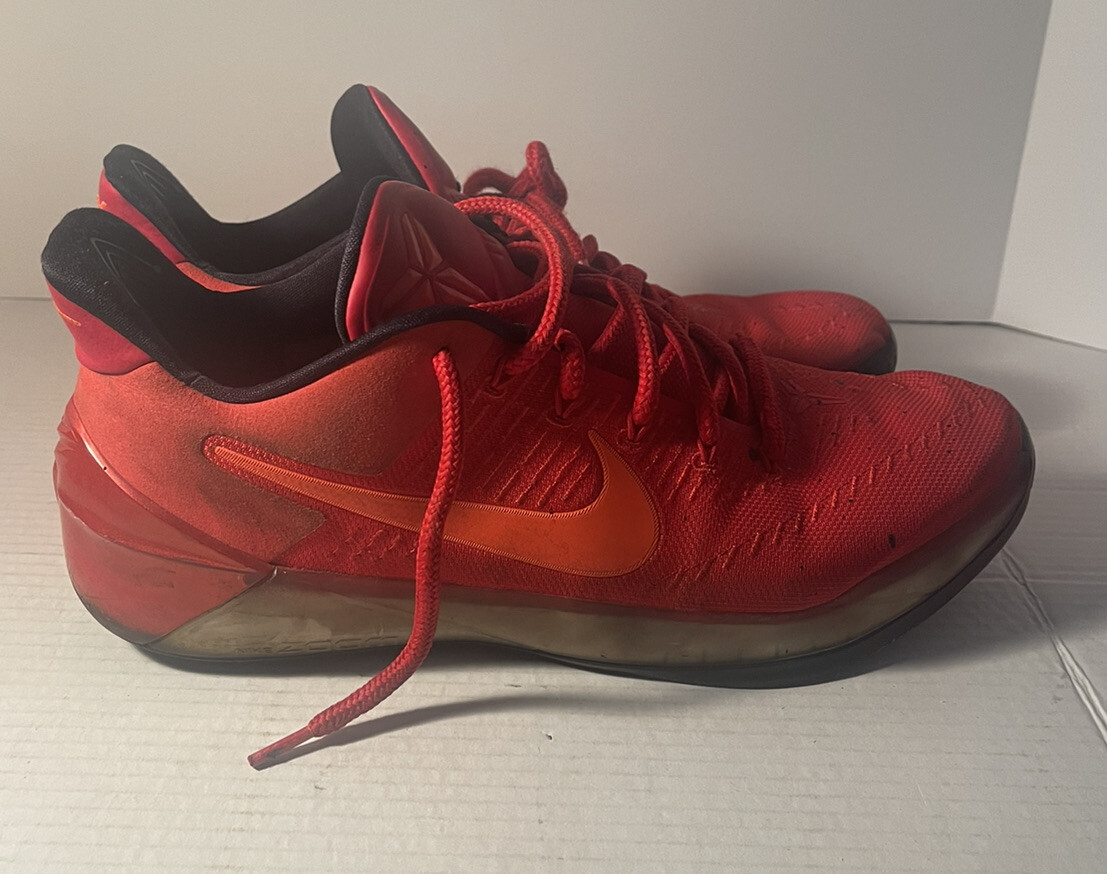 Rare Kobe Bryant A.D. Basketball Shoes University Red… - Gem