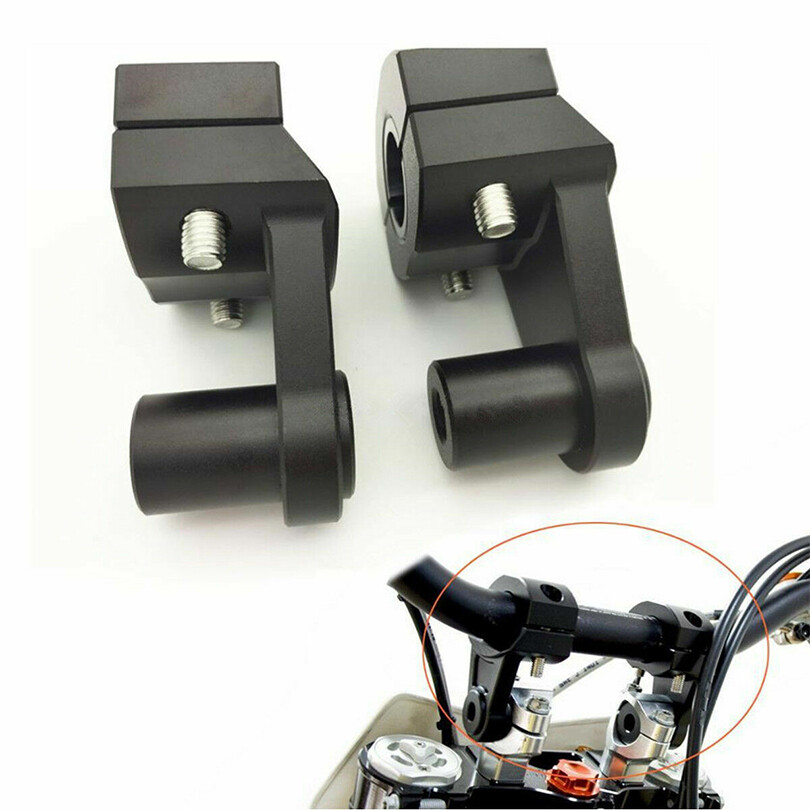7/8" Handlebar Mount Clamp Front With Bolts 1 Pair Bar Mount 22mm ...