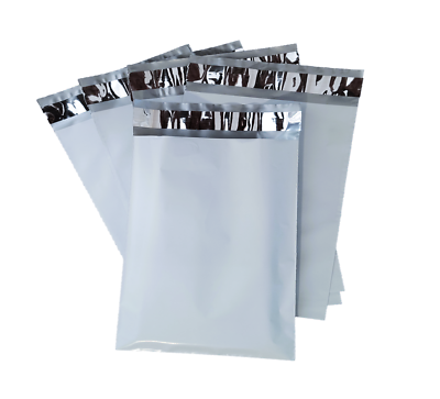 Poly Mailers Shipping Envelopes Self Sealing Plastic Mailing Bags 2.5 ...