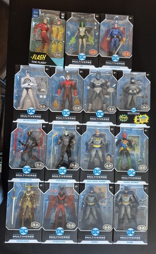 McFarlane DC Multiverse PLATINUM HUGE LOT OF 15 Jade Steel Sportsmaster ...