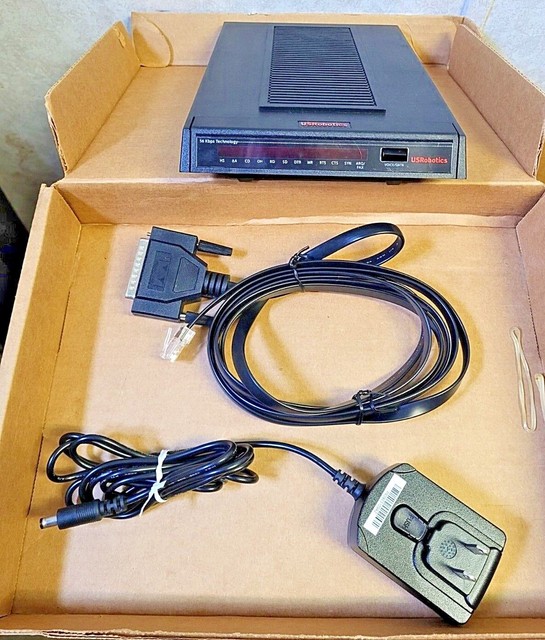 US Robotics 3453c 64-003453-02r Courier 56k Business Modem USRobotics ...