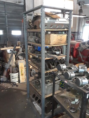 1955 DODGE 241 RED RAM HEMI ENGINE COMPLETE with Extras Hot Rod MOPAR ...
