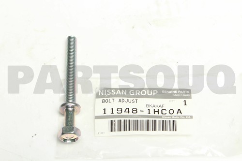 119481HC0A Genuine Nissan BOLT-ADJUST 11948-1HC0A | eBay