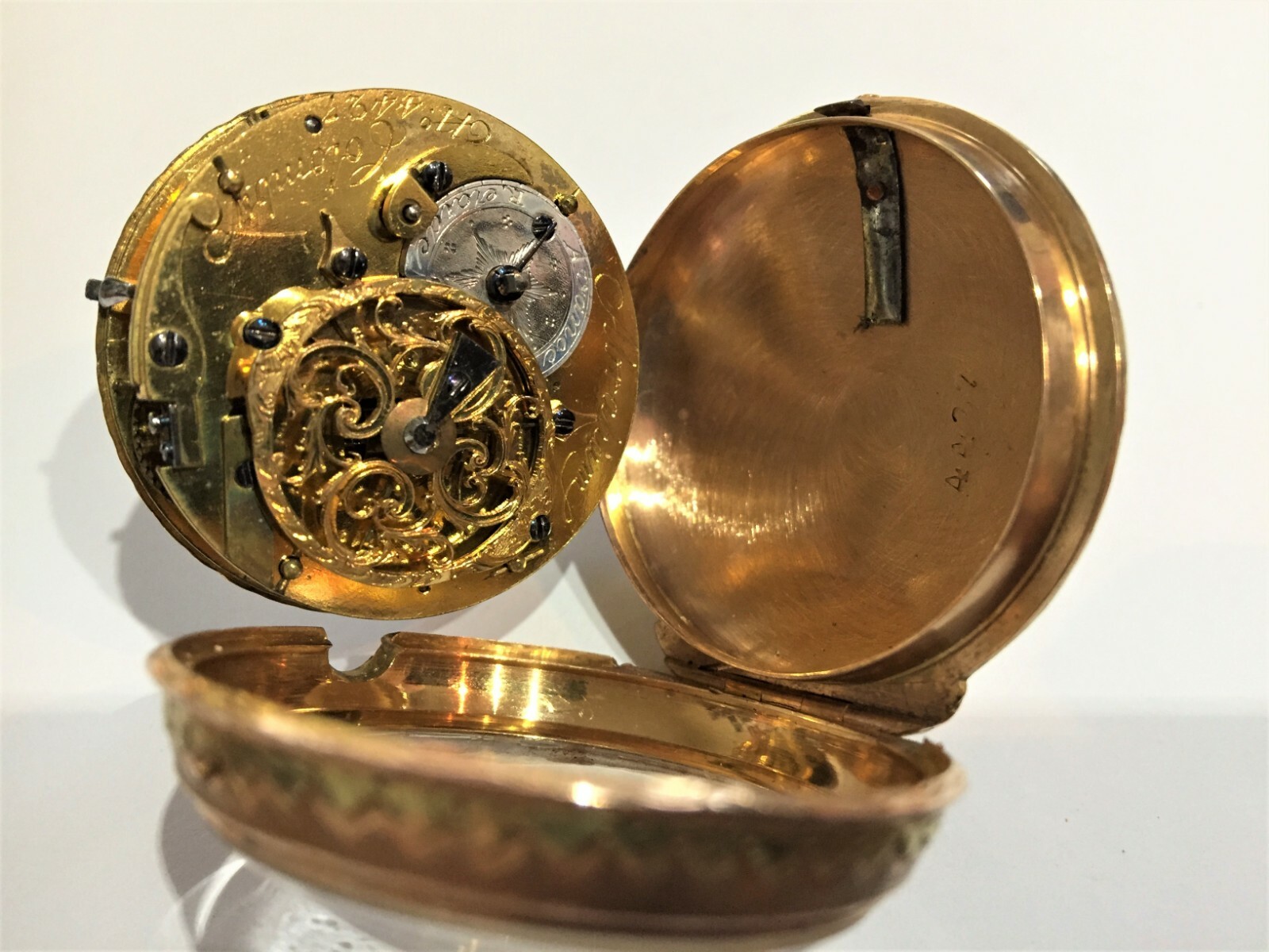 Antique 18th Century Pocket Watch Abraham Colomby INVESTMENT GRADE | eBay