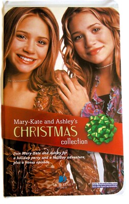 Mary-Kate & Ashley's Christmas Collection (VHS, 1997, VG, Clamshell ...