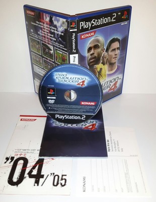 Pro Evolution Soccer 4 Pes - PLAYSTATION 2 Ps2 Play Station Game sony ...