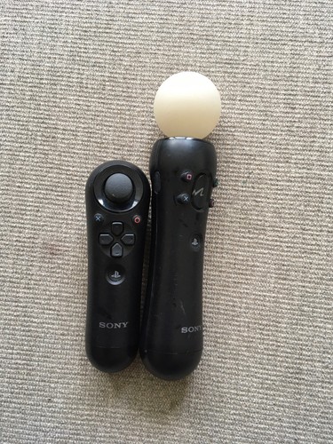 Sony PlayStation Move Motion Controller - Black (CECH-ZCM1U ...