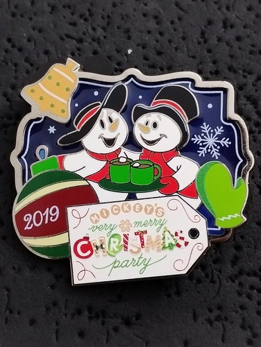 Walt Disney Mickey's Very Merry Christmas Party 2019 Snowmen LE 5000 ...