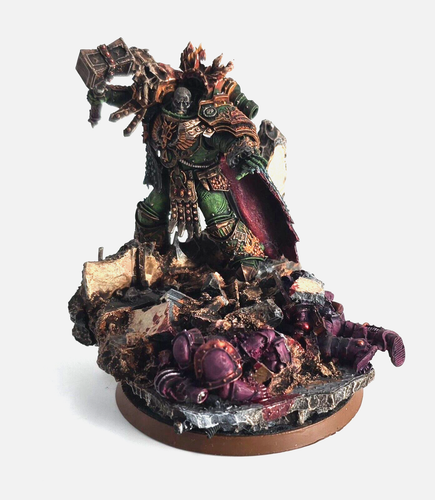 Vulkan Primarch of the Salamanders Space Marines Forgeworld Warhammer ...