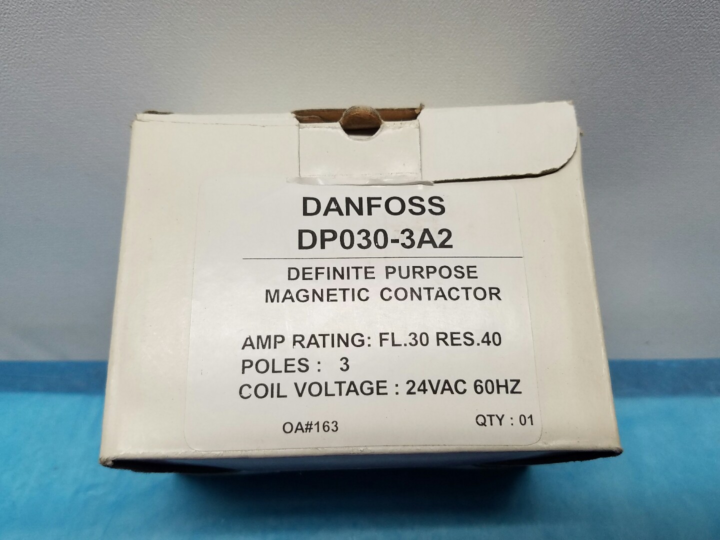 Danfoss Dp030-3a2 Magnetic Contactor 3 Pole Coil 24 VAC 60 Hz | eBay