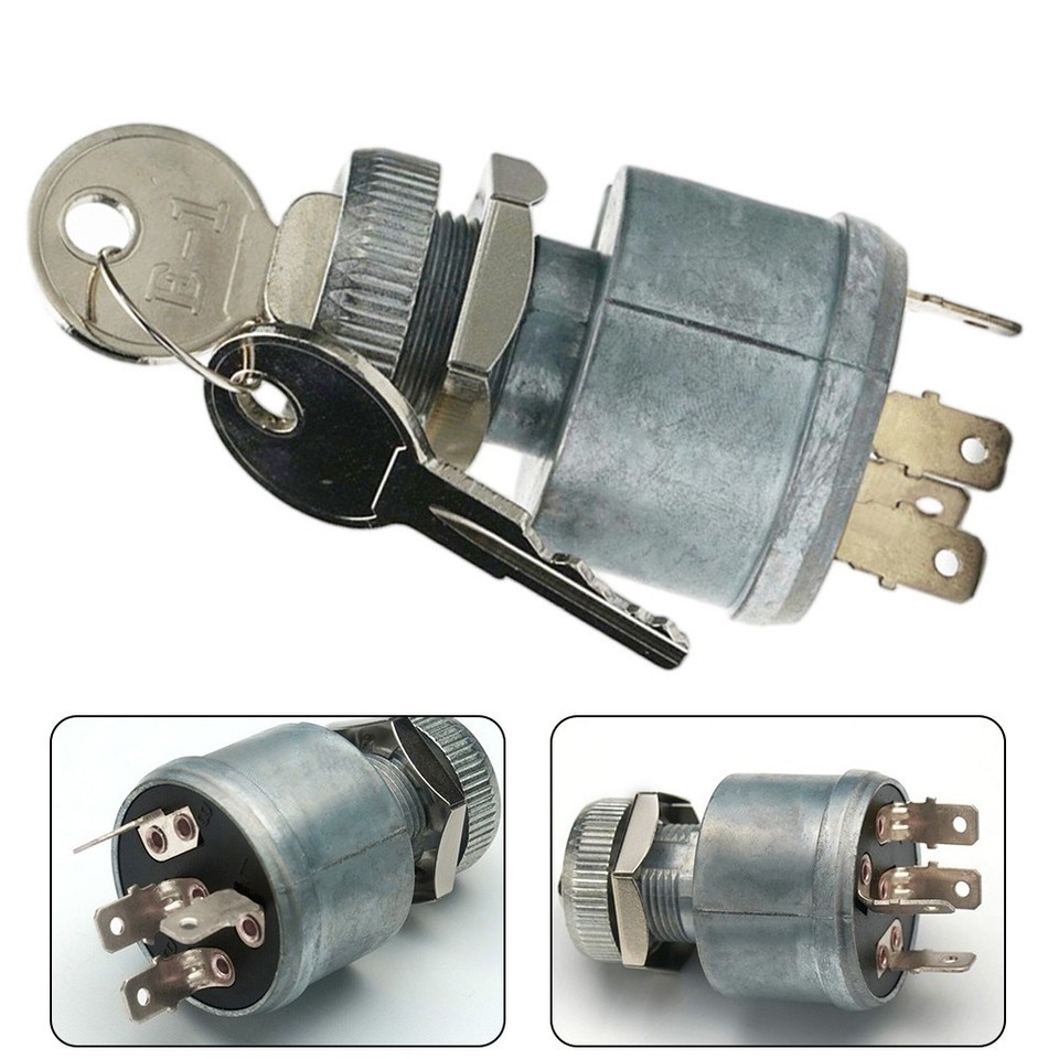 Ignition Key Switch - Ignition Key Switch - Starter Switch Replacement Parts | eBay UK