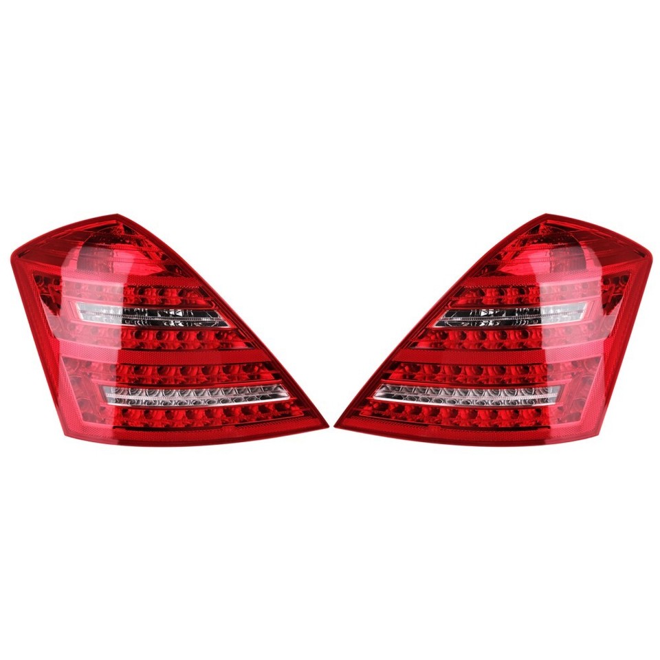 2pcs LED Tail Lights For 2007-2009 Mercedes Benz W221 S Class S550 S600 ...