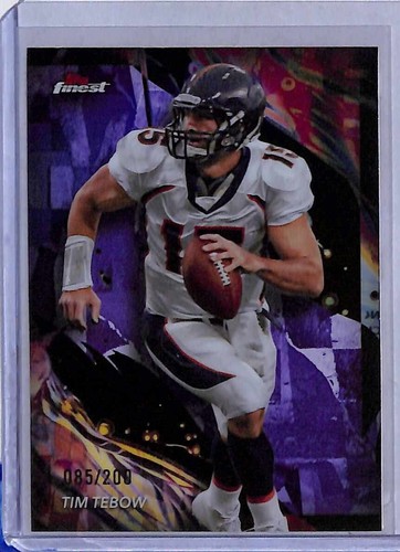2024 Topps Finest Football Tim Tebow Purple /200 (Uncommon) | eBay