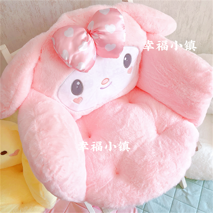 My Melody Chair Pad Kuromi Cinnamoroll Pom Pom Purin Pochacco Plush ...