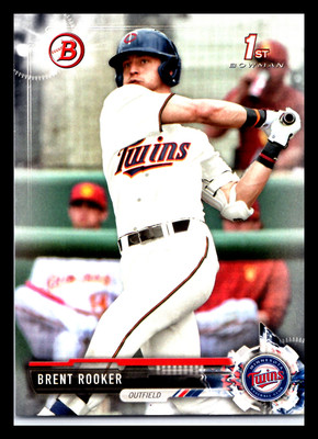 2017 Bowman Draft #BD122 Brent Rooker 1st Bowman R8 | eBay