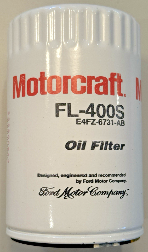 NEW GENUINE OEM Ford FL400S Oil Filter Silicone Anti Drain Back Valve ...