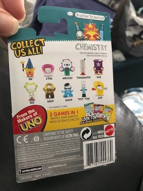 Basher Science Series 1 Chemistry Liquid Toy Figure New!!! | eBay
