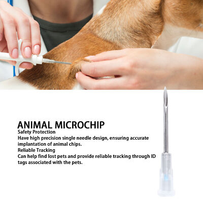 Pet Microchip Small Size Accurate Implantation Pet ID Microchip 2.12 X ...
