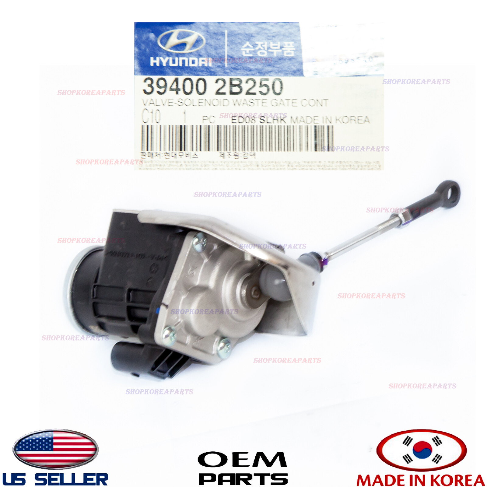 Genuine Turbo Charger Waste Gate Solenoid Valve ⭐OEM⭐ HYUNDAI KIA 1.6L ...