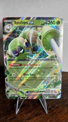 Spidops EX 019/198 - Scarlet & Violet Base Set - Ultra Rare Pokemon TCG ...