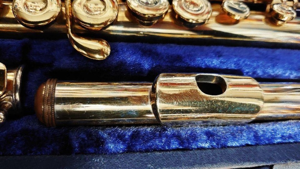 King 24K Flute With Hard Case USA | eBay