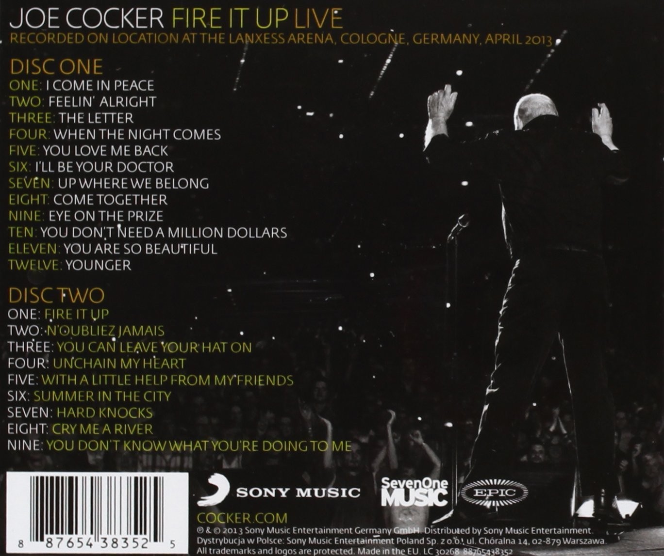 Fire It Up: Live by Joe Cocker (CD, 2013) for sale online | eBay