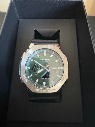 CASIO G-SHOCK GBM-2100A-1A3JF Analog & Digital Quartz Bluetooth Green ...