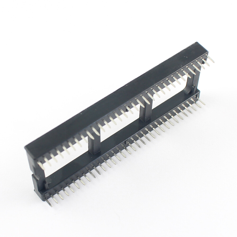 5Pcs 1.778mm Pitch 64 Pin DIP Solder Type 64P IC Socket Adapter Wide 21 ...
