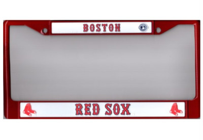 boston red sox metal license plate frame made in usa | eBay